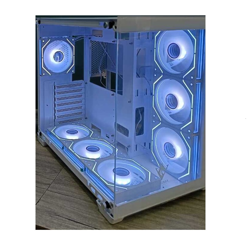 Gaming Setif - CASE MAGMA V5 7FANS ARGB WHITE