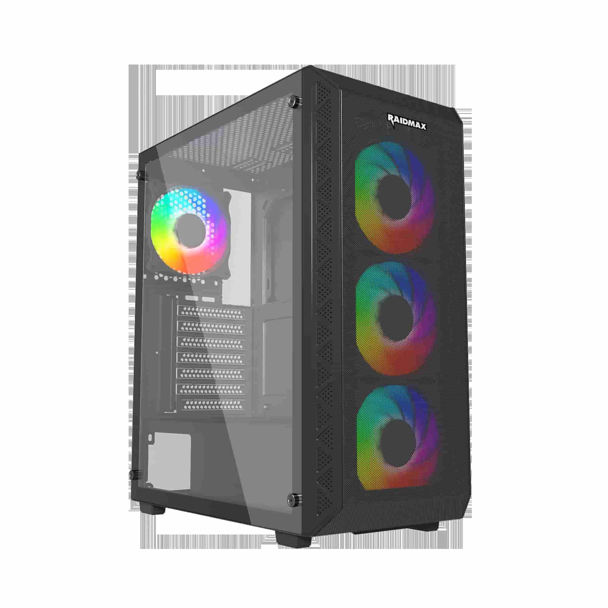Gaming Setif - CASE RAIDMAX V156 4FAN RGB