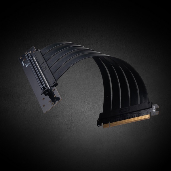 Gaming Setif - RISER GPU VERTICAL MSI MPG 180MM PCIE 4.0 BLACK