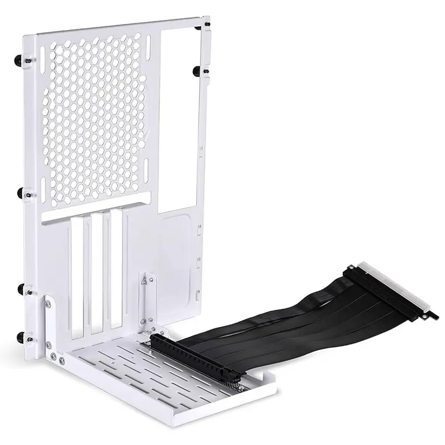 SUPPORT VERTICAL BRACKET KIT GPU HOLDER METAL WITH RISER 200MM PCIE 4.0 ...