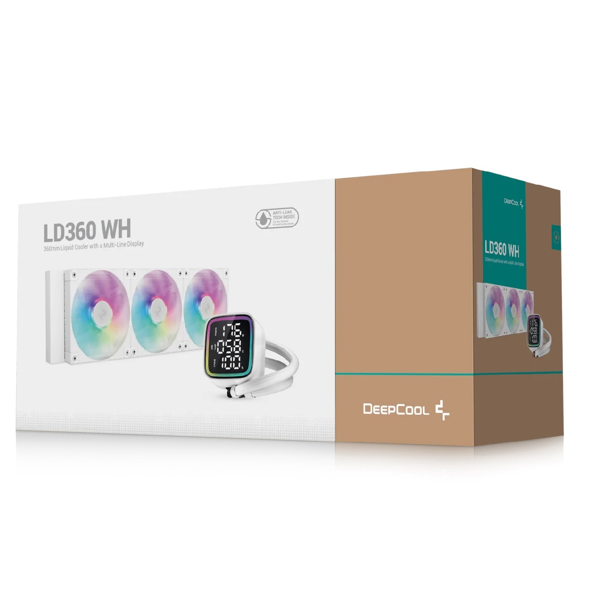 Gaming Setif - WATERCOOLING DEEPCOOL LD360 WH ARGB WHITE