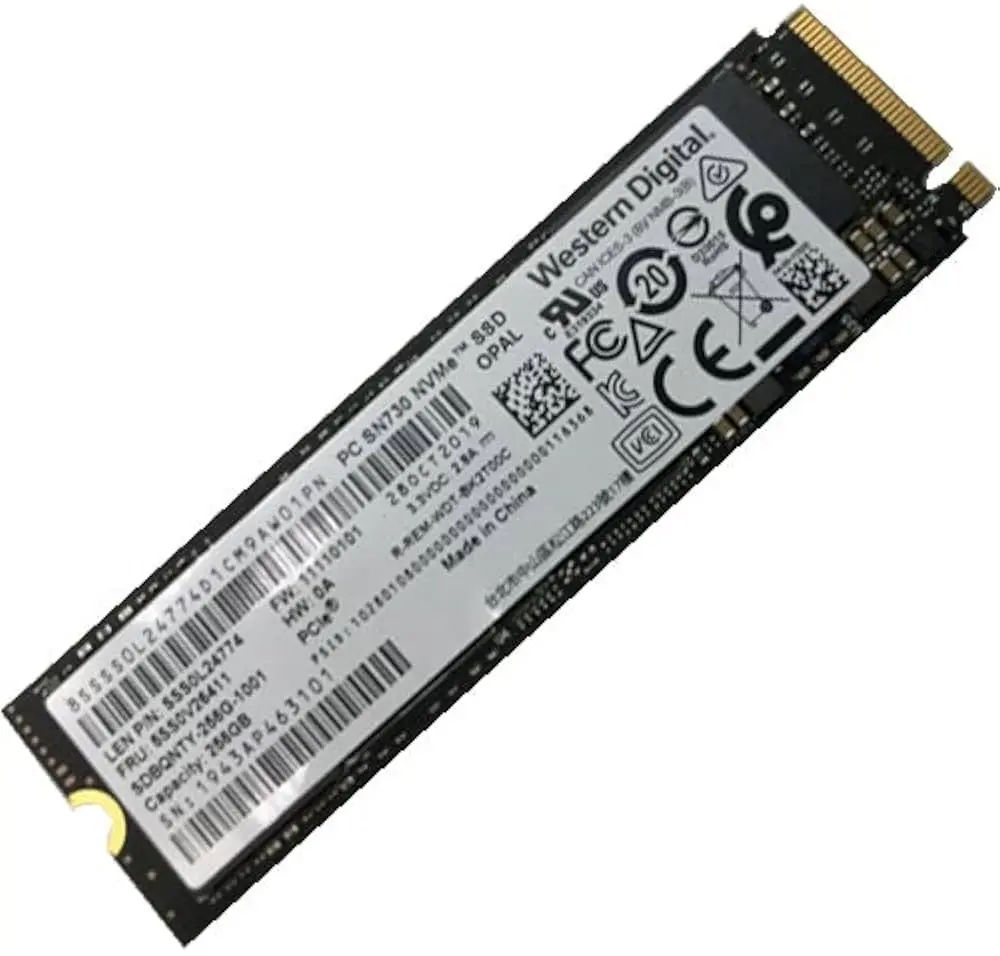 SSD M2 NVMe WESTERN DIGITAL WD PC SN730 256GB - Gaming DZ Informatique ...